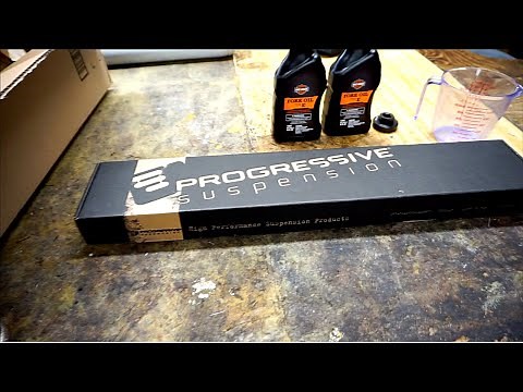 Progressive Suspension Fork Spring Install | Iron 883 Sportster Build Ep. 10