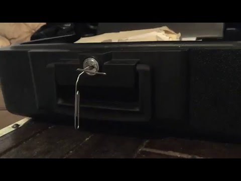 How to break into a Sentry Safe with a paper clip