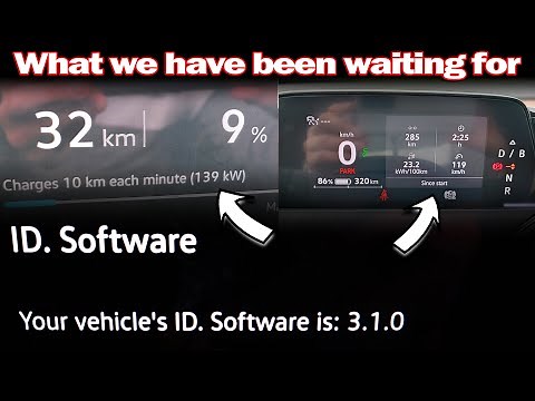 First Look at VW Id Software 3.1 - It is AWESOME !!!