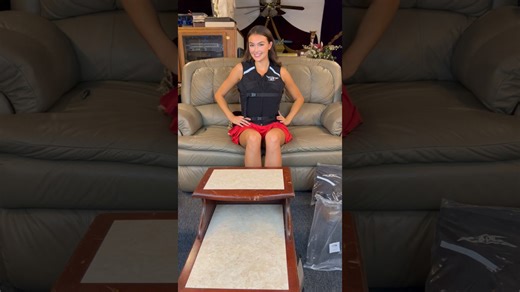 Model rocks Caerus Strength gear with confident swagger