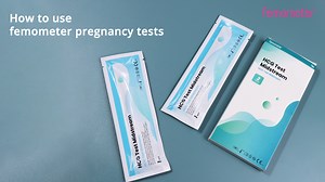 How to use femometer Pregnancy Tests