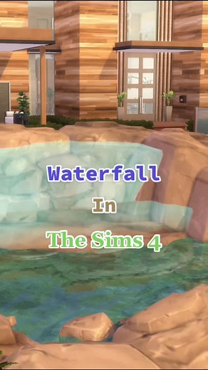 Creating a Stunning Waterfall in Sims 4