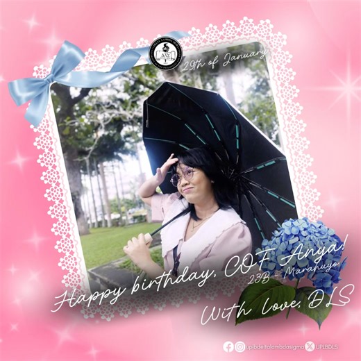 𝓗𝓪𝓹𝓹𝔂 𝓫𝓲𝓻𝓽𝓱𝓭𝓪𝔂, 𝓒𝓞𝓕 𝓐𝓷𝔂𝓪 💞 To our brilliant Custodian of Funds and master of artistic vibes, your day is as colorful and inspiring as your creativity! 💖 This year is packed with epic adventures, stunning transformations, and glittering moments that even the best anime couldn’t script! ✨🎭 𝗠𝗲𝘀𝘀𝗮𝗴𝗲 𝗳𝗿𝗼𝗺 𝘁𝗵𝗲 𝘀𝗶𝘀𝘀𝗲𝘀: Happy birthday to my most kawaii nak Anya!! 👾💝 Thank you for being a real sponty sister who always joins us in every random trips and kalokoh