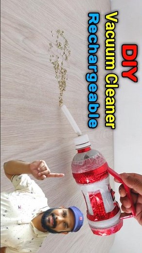 How to Make Vacuum Cleaner using bottle #vacuumcleaner #vacuum