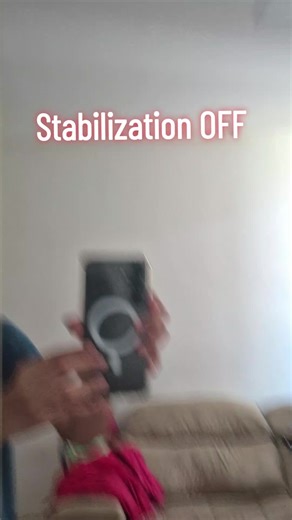 Super Stabilization OFF vs ON (S24 FE)