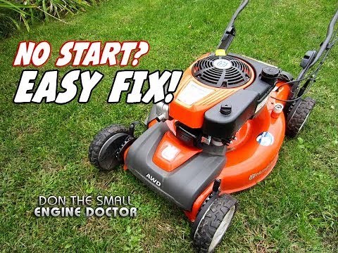 Lawnmower Won't Start? Watch This EASY FIX! AUTO- CHOKE PROBLEMS