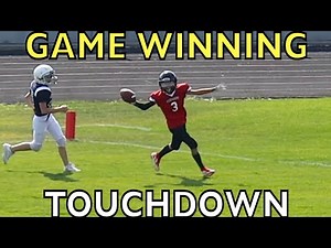 FIRST GAME WINNING TOUCHDOWN 🏈 HAWKS vs EAGLES