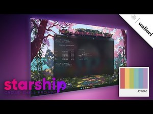 Set up Starship, Pywal and PSReadLine in PowerShell and WSL - PART I