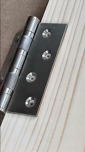 DIY Tutorial: Learn the Correct Way to Install Door Hinges Step by Step”#DIY #HomeImprovement