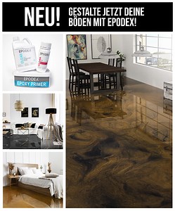 1.5K reactions · 59 shares | Beschichte jetzt deine Böden mit EPODEX✔️ Ideal für alle Anwendungen: Designboden, Garagenboden, Industrieboden✔️ Individuell, fugenlos, abriebfest und langlebig✔️ In glänzend und matt✔️  Premium Produkte – Made in Germany  Schnelle Lieferung  Exzellenter Kundensupport EPODEX – Direkt das Richtige! https://www.epodex.com/de/produkt/epoxidharz-fuer-bodenbeschichtungen/ | EPODEX | Facebook
