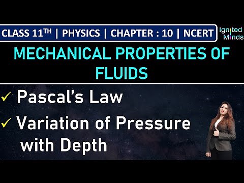 Class 11th Physics | Pascal’s Law | Variation of Pressure with Depth | Example 10.2 | Chapter 10