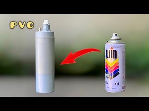 How To Make Spray Paint Cans From PVC Pipe