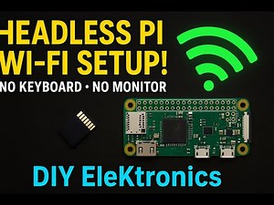 Headless Raspberry Pi Zero Wi-Fi Setup (No Monitor Needed!)
