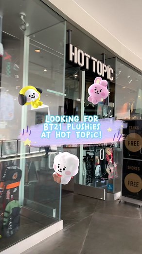 BT21 Merchandise Clearance at Hot Topic