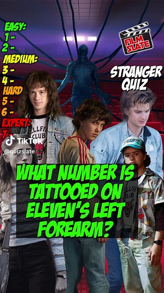 Stranger Things Challenge! #quiz #fyp #strangerthings #vecna #trivia #game