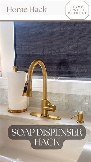 𝐋𝐚𝐮𝐫𝐞𝐧 𝐄𝐥𝐢𝐳𝐚𝐛𝐞𝐭𝐡•𝐌𝐨𝐝𝐞𝐫𝐧 𝐂𝐥𝐚𝐬𝐬𝐢𝐜 𝐇𝐨𝐦𝐞 on Instagram: "Follow + comment “NEED” for the link 🧴🫧 If you have an in-counter soap dispenser, this is your sign I used to refill it from the top (messy, annoying, always dripping) until I learned you can refill it from below with a simple tube + refill jug under the sink. No spills. No wiping. No frustration. #homehacks #homehack #kitchen"