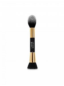 Buy Lakme Absolute Dual Ended Foundation & Powder Brush   Black & Gold Toned -  - Personal Care for Unisex
