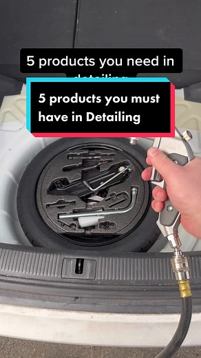 Essential Detailing Products You Must Have for Car Detailing