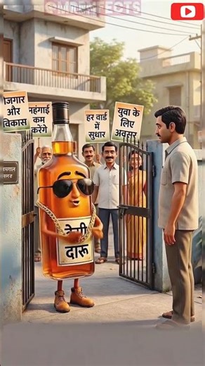 Desi Daru vs Chai vs Karela | Who Gets Your Vote ? Comment For You Vote👍 #ai #Funny # #shortvideo