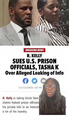 #RKelly sues #TashaK and Federal Prison Guards #celebritygossip #trendingtopics #celebritynews #trendingnow #trendingnews | Rae Chats