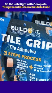 A durable tiling project starts with the right adhesive and proper installation. Not all adhesives are the same—each is designed for specific tile types and applications to ensure strength, flexibility, and longevity. At Buildrite Hub, we provide high-quality tile adhesives, waterproof grouts in various colors, and essential tools for precise tile spacing and leveling—perfect for ceramic, porcelain, granite, and large-format tiles on floors, walls, and wet areas. For expert guidance, our technic