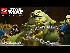 JABBA THE HUTT FIGHT SCENE - LEGO Star Wars: The Skywalker Saga