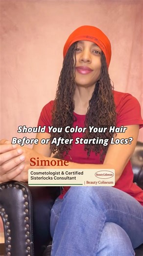 Color Before Sisterlocks or Microlocs? Do This First! #Sisterlocks #Microlocs #LocsCare