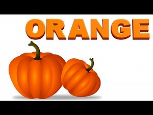 Color Songs - The ORANGE Song  Learn Colours  Preschool Colors Nursery Rhymes