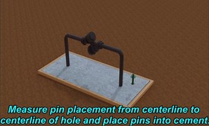 Steel Protection Backflow Preventer Security Cage for Outside - Medium - Tan - Guardian Enclosures - Cage Dimensions, Internal 11 1/8″ W x 24″ H x 30′” L, External 13 3/8″ W x 24″ H x 34 3/8″ L