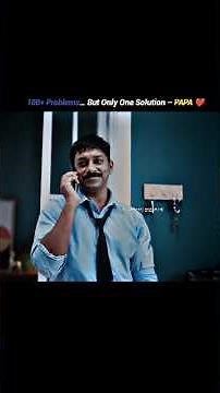 100+ Proble But Only One Solution – PAPA ❤️ 😊#papa #fatherlove #father #dad #emotional #love#shorts
