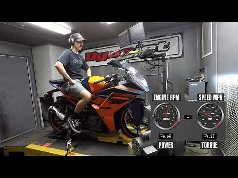2022 KTM RC 390 Dyno Test
