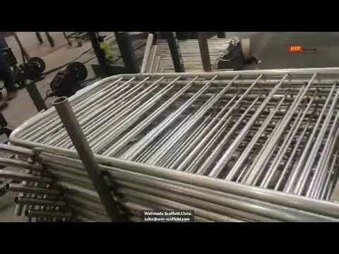 Crowd Control Barrier in Manufacturing - Wellmade China - Pedestrian Crowd Metal Barricades