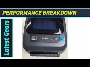 Unboxing and Testing: ZEBRA ZP 450 Label Printer