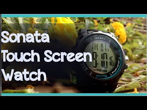 sonata Ocean series Touch screen watch⌚ | Sonata Digital watch |Touch screen watches|77037PP04J