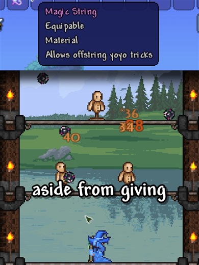 Yoyos got a MASSIVE UPGRADE In Terraria's 1.4.5 🌳 #terraria #gaming | Terraria