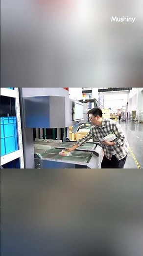 3D Sorter Mini #mushiny #automobile #funny #robot #theothersideofmakebelieve #manufacturing #amr