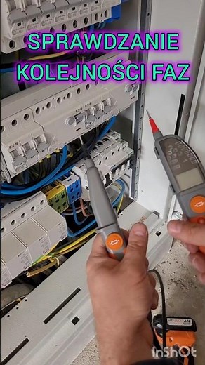 Phase Sequence Checking - #electrician #switchgear #electricalmeasurements