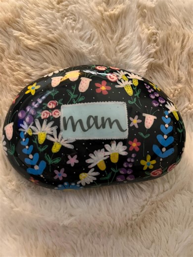 Hand Painted Rocks & Stones, Mothers Day - Etsy