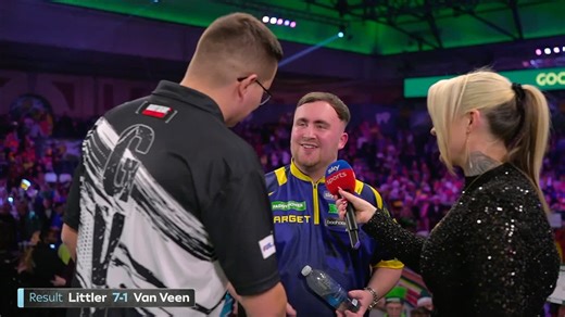 "We're always going to have battles" 💪 Luke Littler expects more big matches against Gian van Veen in the future 👀 | Sky Sports