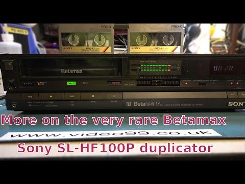 The super-rare Beta HiFi duplicator. Low volume or a prototype? Let's try to fix it up.