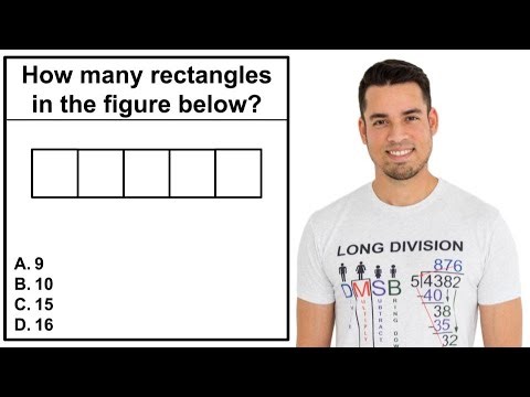 🔲 Can You Count ALL the Rectangles? Most People Miss a Few!