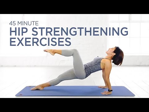 45 min Hip Strengthening Exercises | Hip Pain Relief