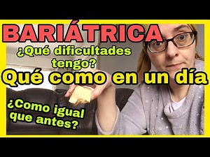 Qué como en un día como BARIÁTRICA 🥗| Número de comidas, porciones... ¡Os cuento todo! 🍽