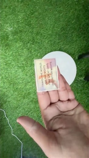 DIY Clay Sticker Magnet | Cute & Easy Fridge Decor 🧲✨