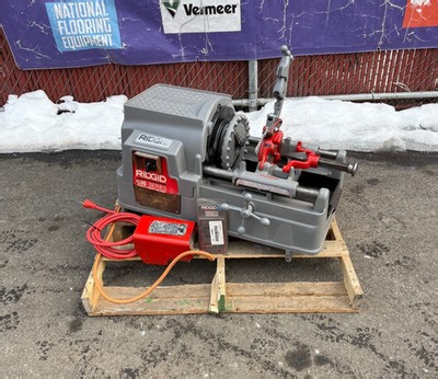 RIDGID 535 PIPE THREADER 1/2"-2" V3 THREADING MACHINE W 811A DIE 300 1224 VIDEO | eBay