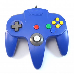 N64 - Original Controller #blau NUS-005 [Nintendo] (akzeptabel) (gebraucht) | Konsolenkost