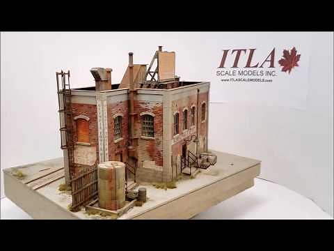 ITLA O scale Olympia Tool & Die Co. Laser Cut Wood Craftsman Kit