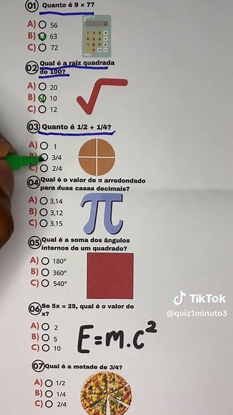 Quiz de Matemática: Só para Gênios!