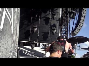 SLAYER DRUM CAM FOOTAGE, RAINING BLOOD; SOUNDWAVE FESTIVAL '13 PERTH