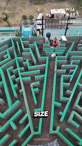 1M views · 2.7K reactions | Conquer This Giant Outdoor Maze #puzzle #maze #outdoor #adventure #mazechallenge | Wild Heart | Facebook